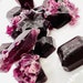 Grape Amethyst Kohakuto Crystal Candy: Vegan Edible Gemstones - Etsy