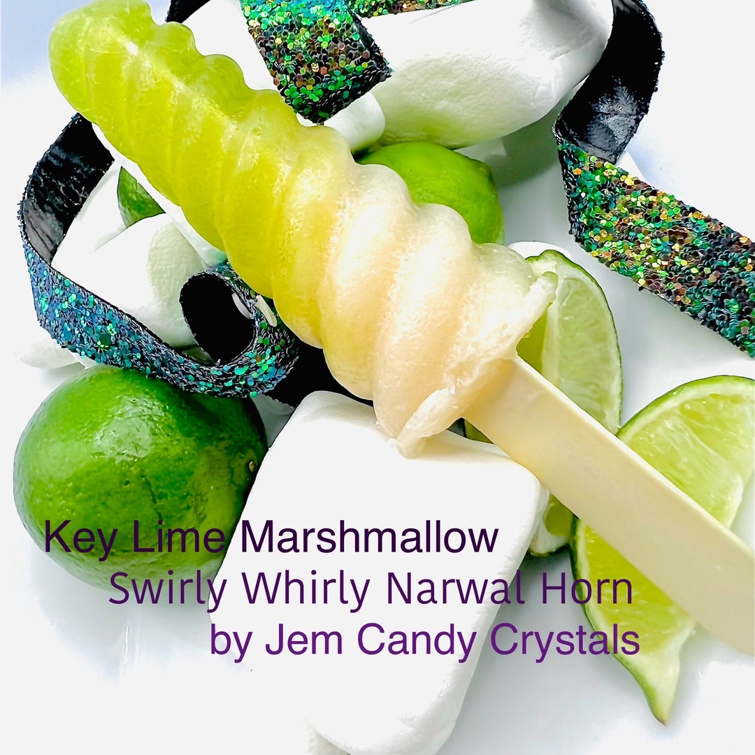 Keylime Marshmallow Crystal Candy, Crunch Candy, Wagashi Candy, Kohakuto, Vegan, Plant Based ...