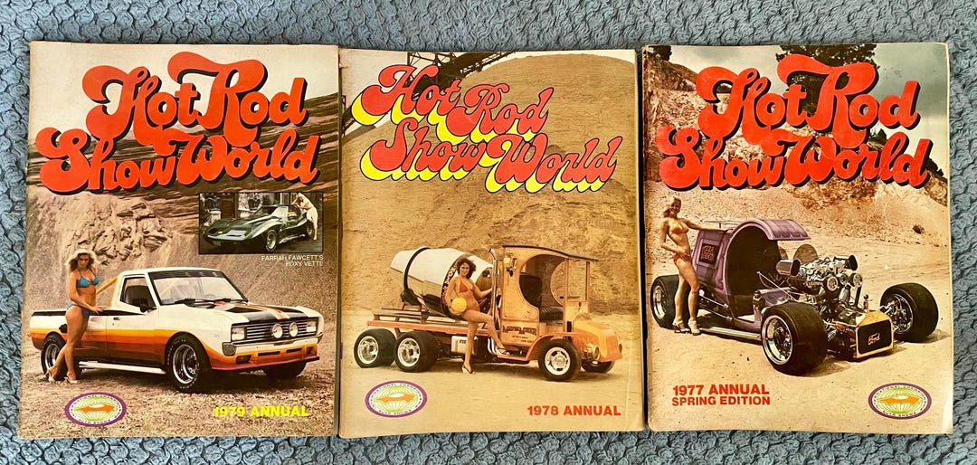 Vintage 70s Hot Rod Show World Programs: 1977-1979 - Etsy