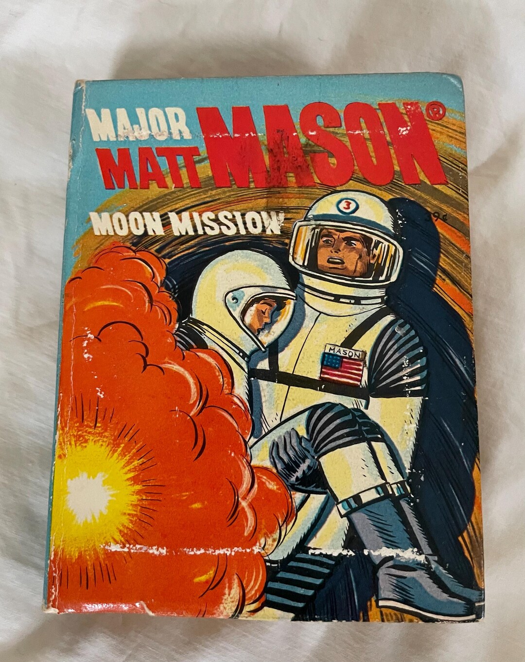 Vintage 1968 Major Matt Mason-moon Mission, Whitman Big Little Book - Etsy