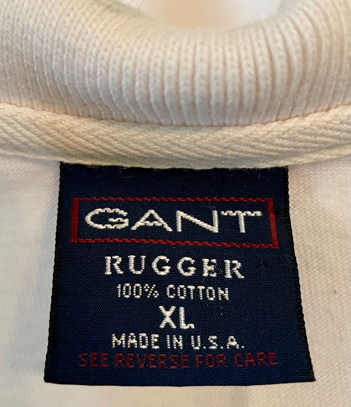 Vintage 80s Mens Gant Short Sleeve Rugby Shirt - Etsy