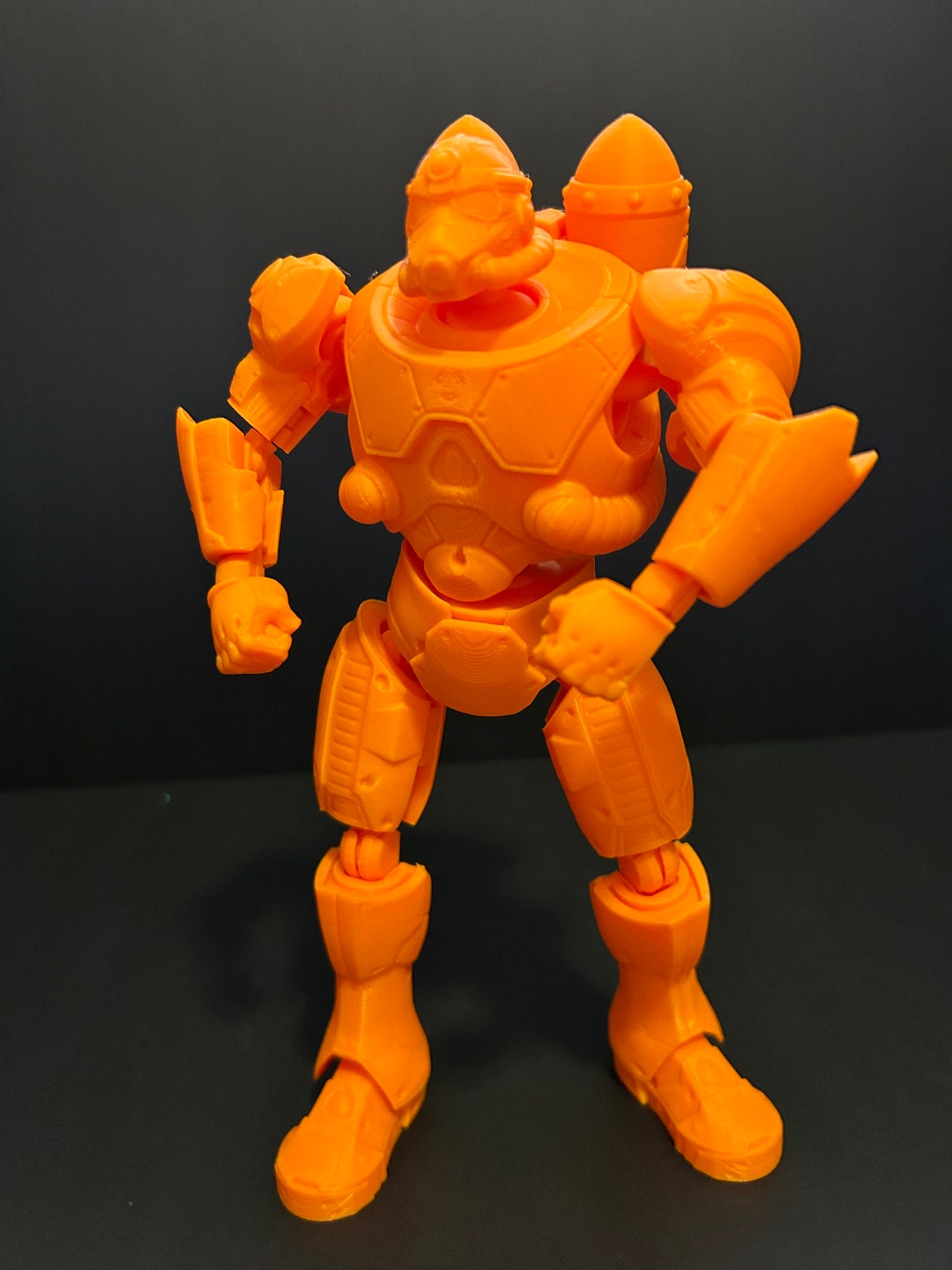 Anti Rad Dude 3D Printed Action Figure - Etsy