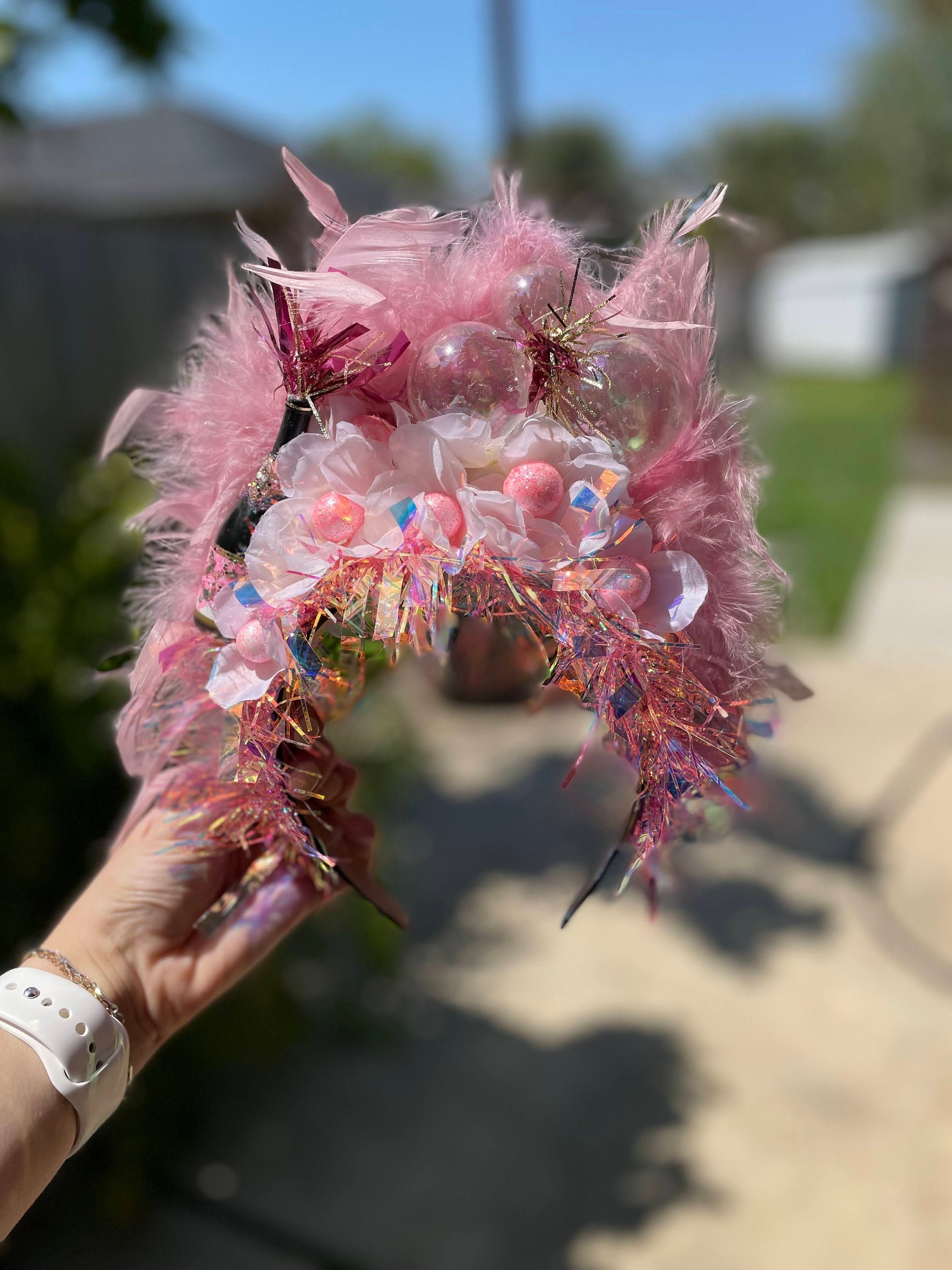 Rose Bubbles Headpiece - Etsy