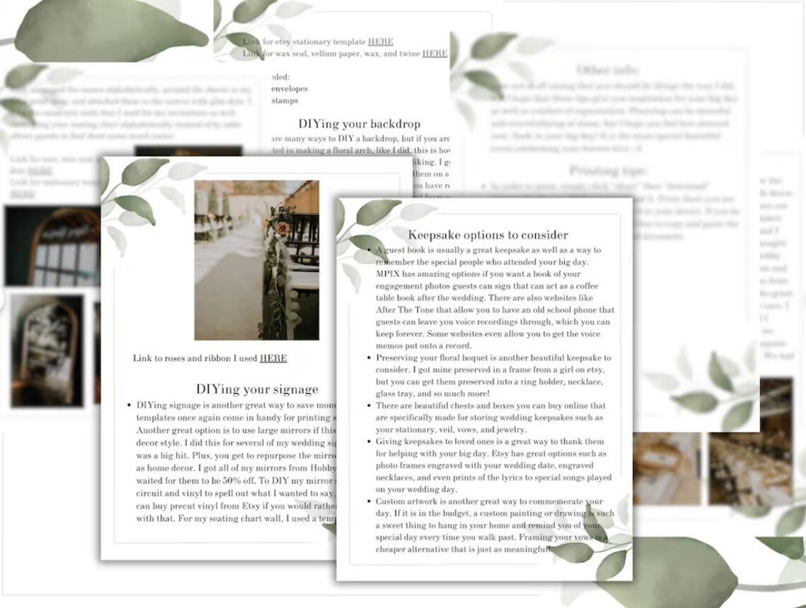 Full Engagement Planner Template - Etsy