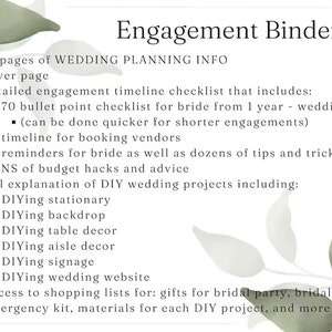 Full Engagement Planner Template - Etsy