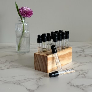 Perfume Sample Holder - Fragrance Organizer - Vial Holder - Atomizer ...