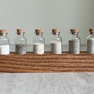 Vacation Keepsake Display Stand: Beach Sand Bottle Holder for Honeymoon ...