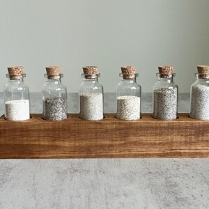 Vacation Sand Bottle Display Stand: Honeymoon, Beach & Destination ...