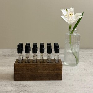 Perfume Sample Holder - Fragrance Organizer - Vial Holder - Atomizer ...