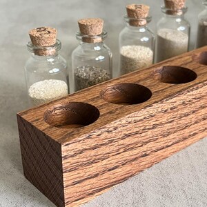 Vacation Keepsake Display Stand: Beach Sand Bottle Holder for Honeymoon ...