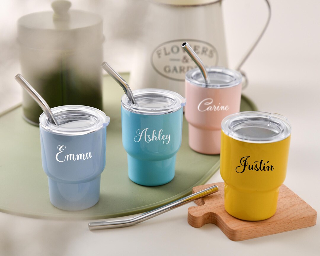 Personalized Mini Tumblers: Bridesmaid Wedding Party Favors - Etsy