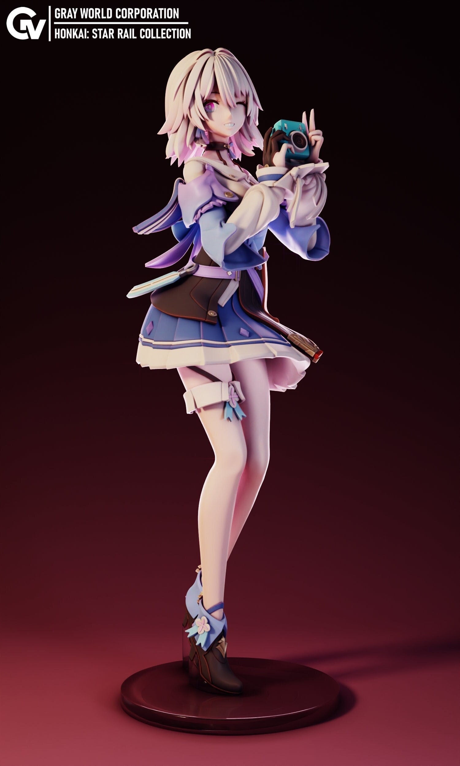 March 7th Honkai: Star Rail Resin Garage Kit unpainted and Unassembled ...