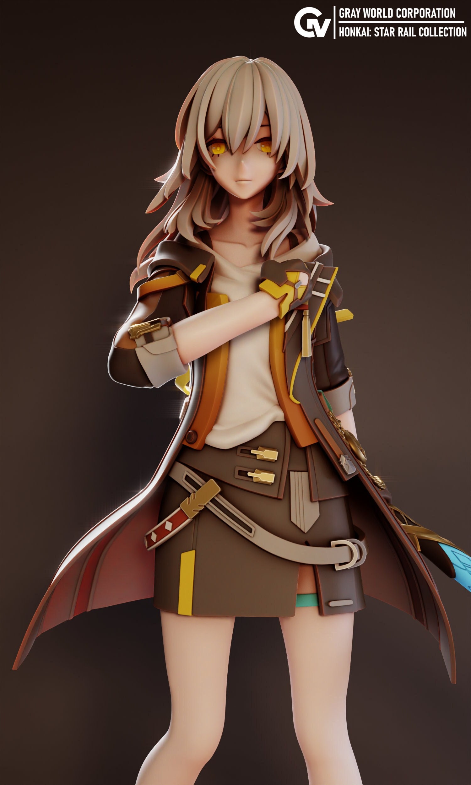 Trailblazer Stelle Honkai: Star Rail Resin Garage Kit unpainted and ...