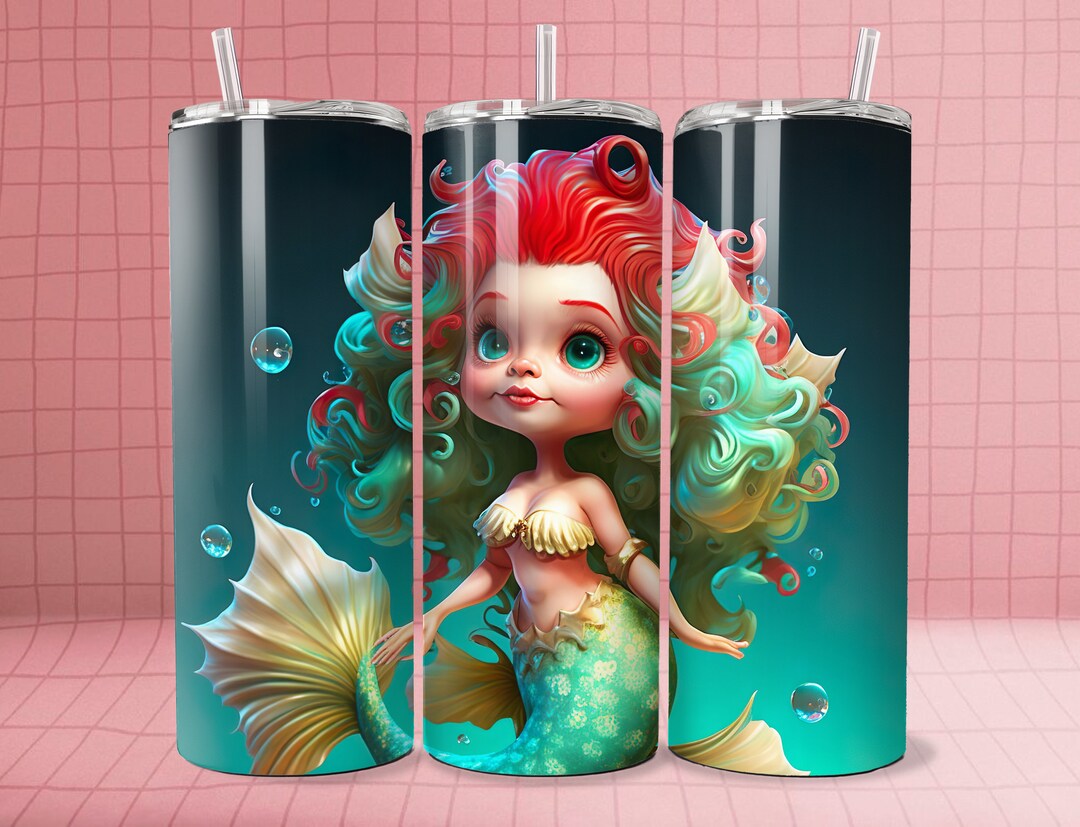 Ariel 20oz Skinny Tumbler - Etsy