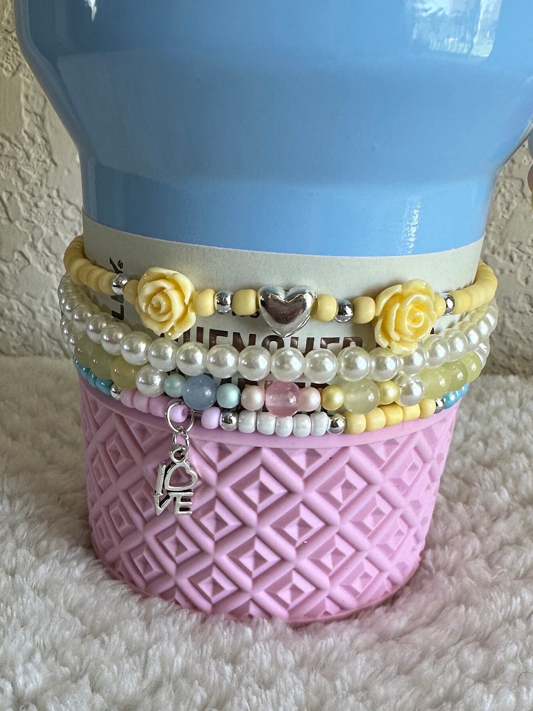 Pastel Pop Boot Topper Bracelet - Etsy