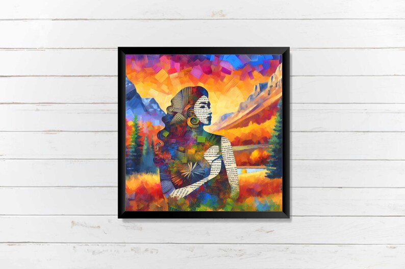 Abstract Colorado Sunset Wall Art - Etsy