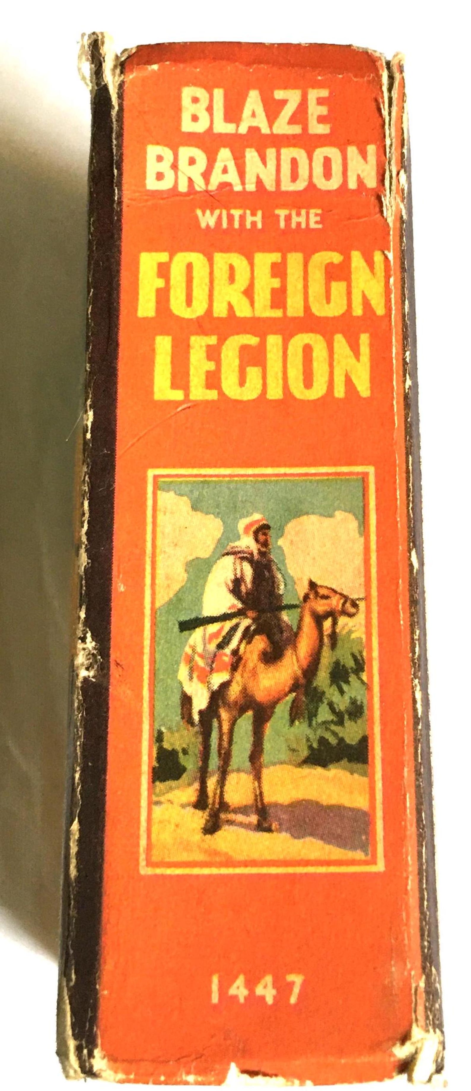 Blaze Brandon With the Foreign Legion No 1447 1938 Big Little Book - Etsy
