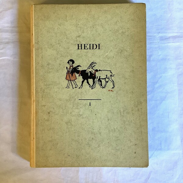 Vintage Heidi Book - Etsy