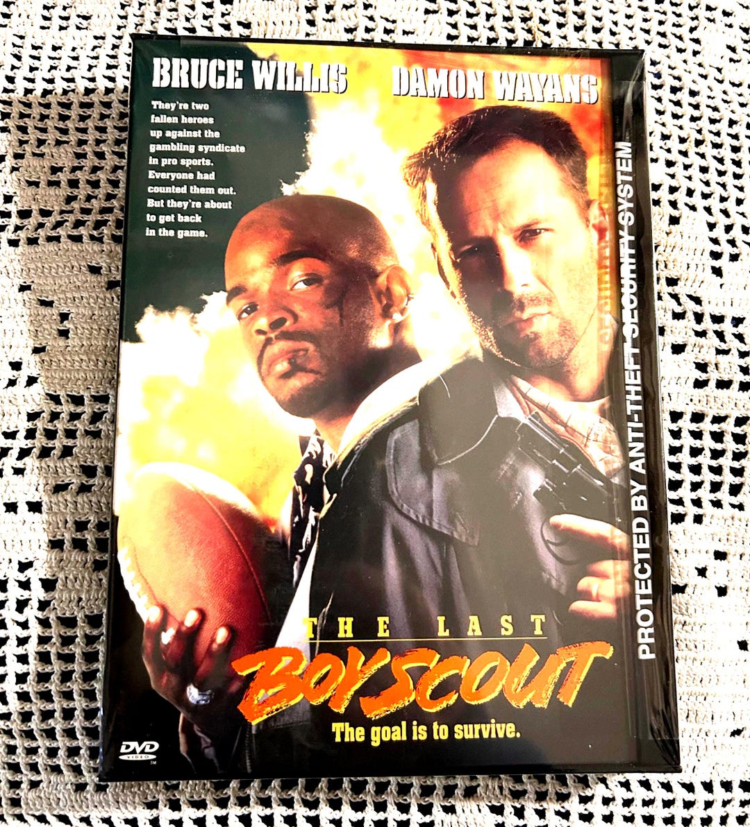 Vintage 1998 the Last Boy Scout DVD - Starring: Bruce Willis & Damon ...