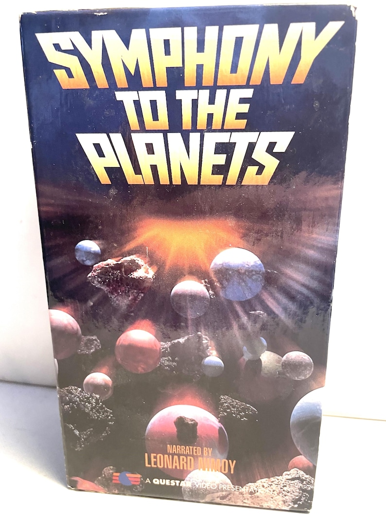 Symphony to the Planets Vhs-narrated by Leonard Nimoy-2 Tapes - Etsy