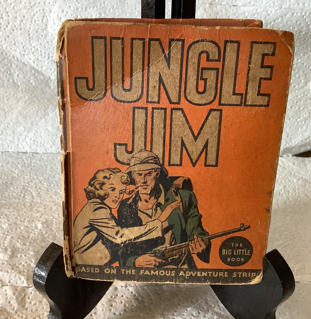 1936 Jungle Jim by Alex Raymond Whitman Big Little Book - Etsy