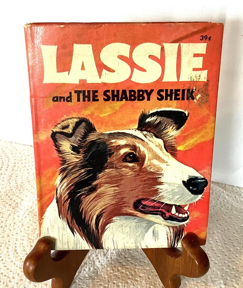 Vintage 1968 Big Little Book. Lassie and the Shabby Sheik - Etsy