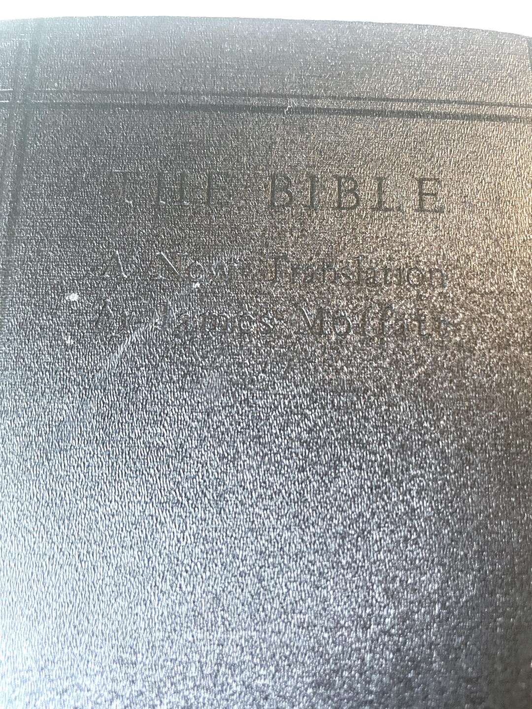The Bible: A New Translation by James Moffatt - 1935 HC, Harper ...