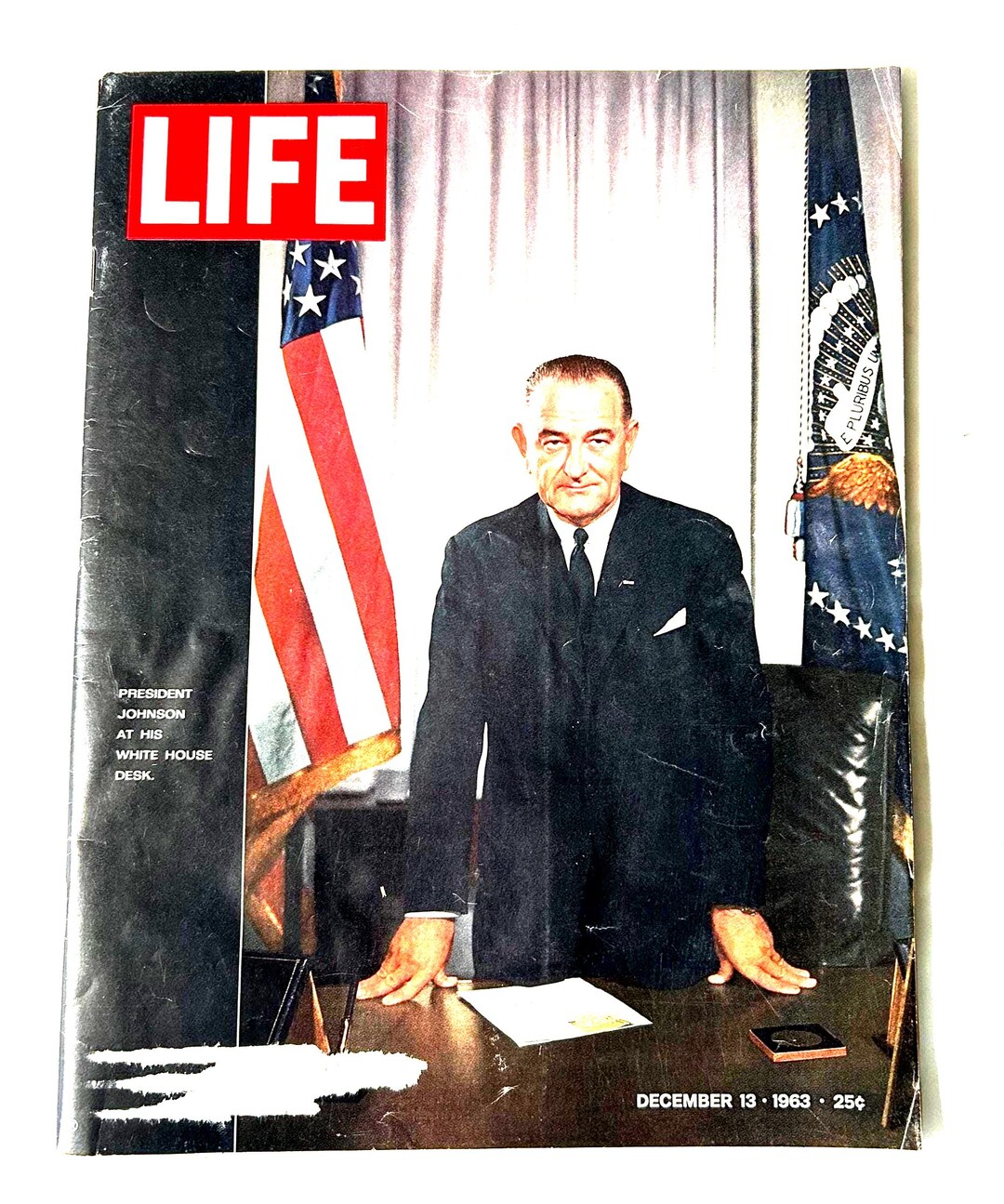 Vintage Life Magazine December 13, 1963 President Johnson, Toledo Spain ...