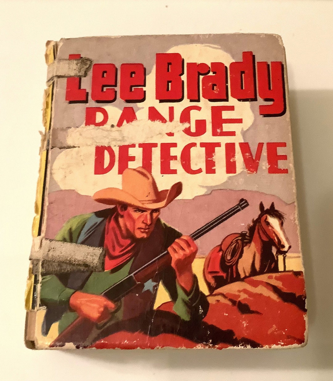 Vintage 1938 Lee Brady Range Detective Big Little Book - Etsy