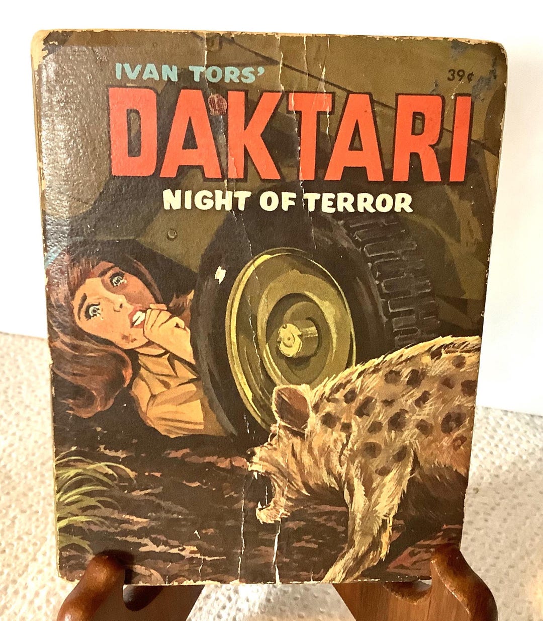 Vintage 1968 Big Little Book Ivan Tors "daktari " Night of Terror - Etsy