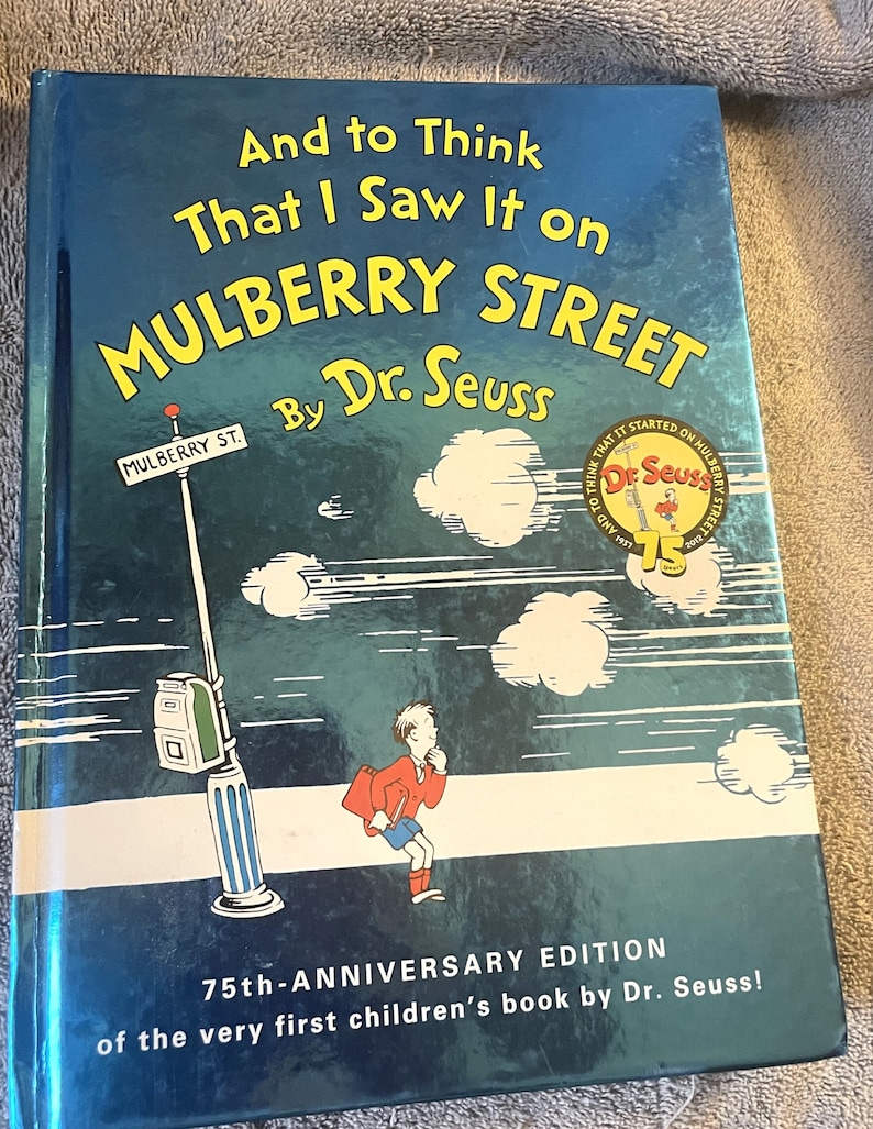 Vintage 1964 and to Think That I Saw It on Mulberry Street by Dr Seuss ...