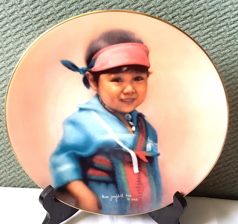 Vintage 1983 Morning Star Native American Children of the Pueblo ...