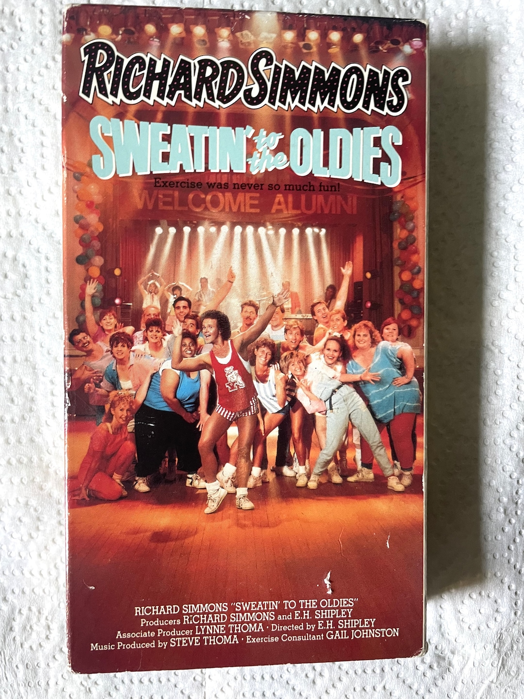 Sweatin' to the Oldies VHS Richard Simmons Vintage 80's Workout Retro ...