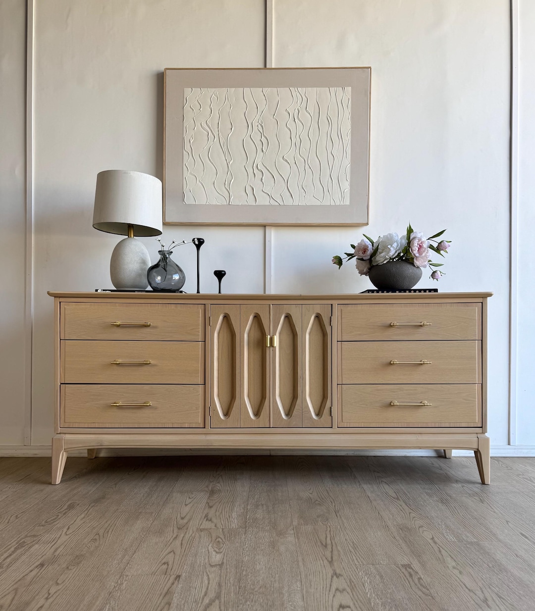 Mid Century Modern Wood Dresser by B.P. John Furniture - Etsy