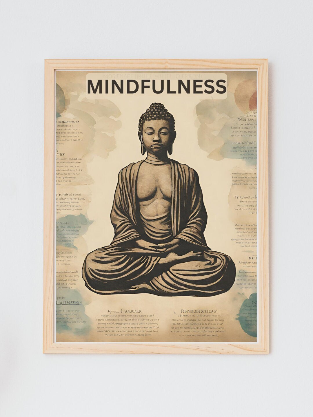 Beautiful Poster Design to Print for Peaceful Decoration Wall Art ...