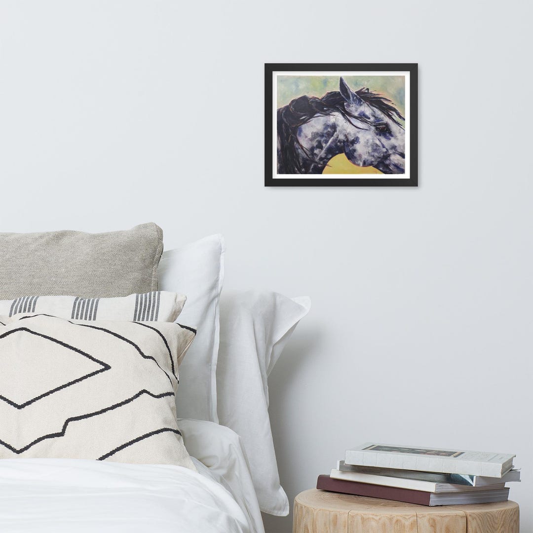 Framed Poster - Milo - Wild Mustang - Etsy