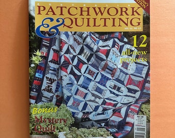 Australian Patchwork & Quilting july 2001 vol 8 No 10 - Etsy