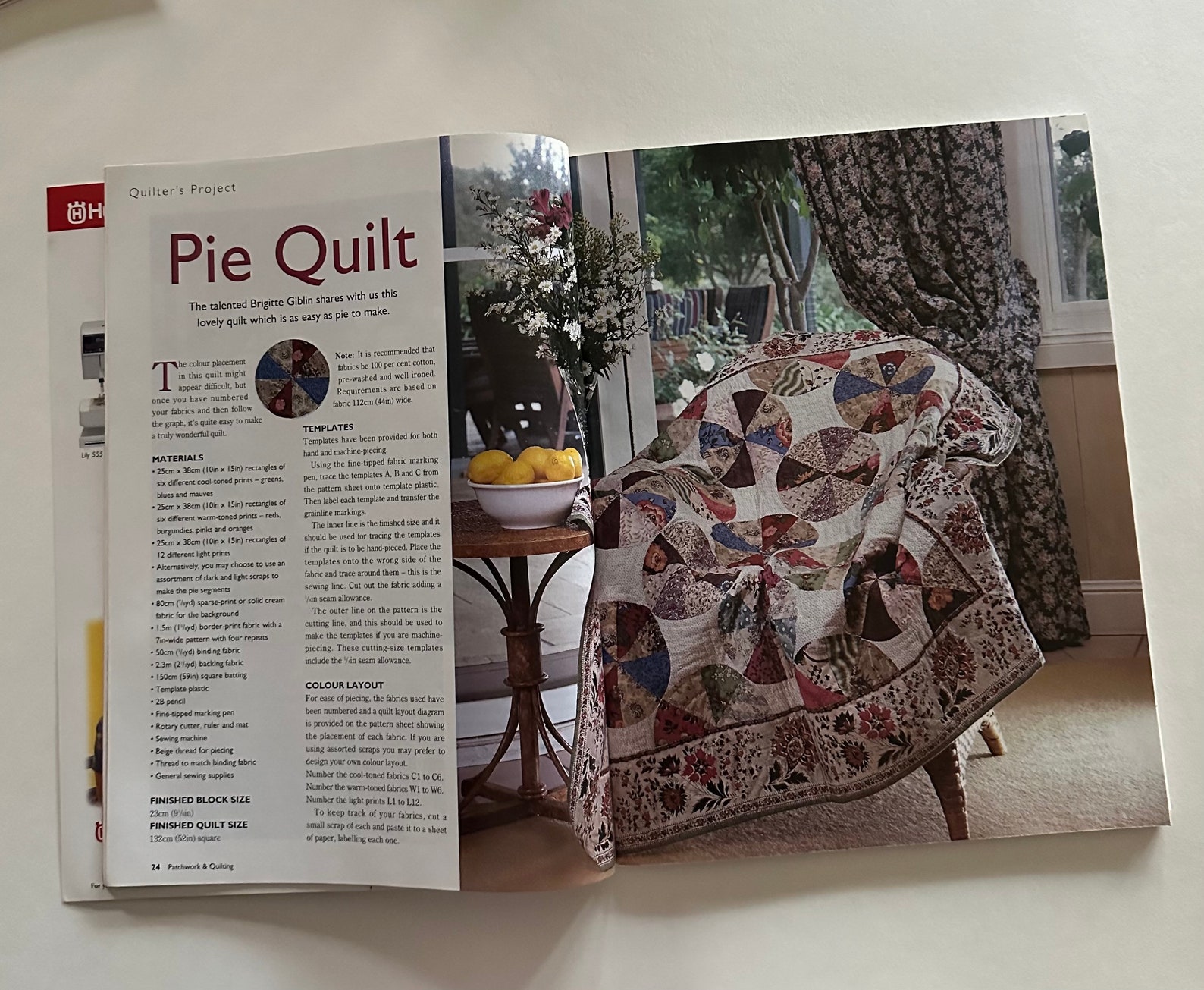Australian Patchwork and Quilting Magazine Vol 8 No 11 - Etsy
