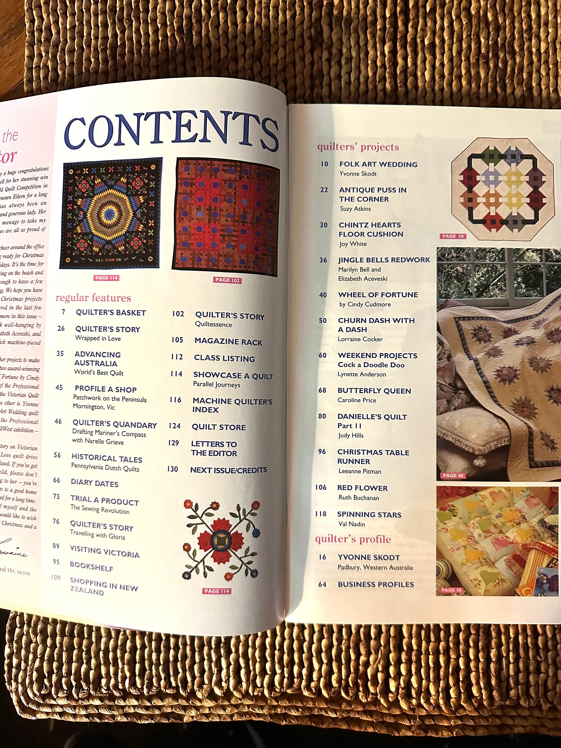 Australian Patchwork & Quilting Magazine Vol 10 No 6 Vintage 2002 - Etsy