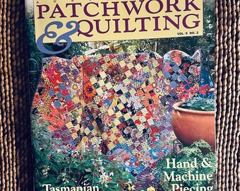 Australian Patchwork & Quilting Vol 7 No 3 Magazine Vintage - Etsy
