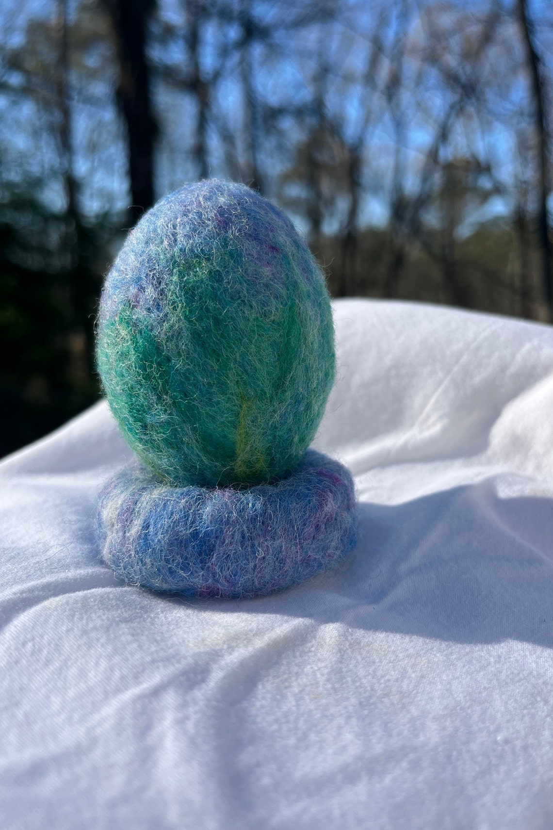 Needle Felted Easter Egg - Etsy