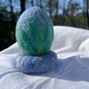 Needle Felted Easter Egg - Etsy