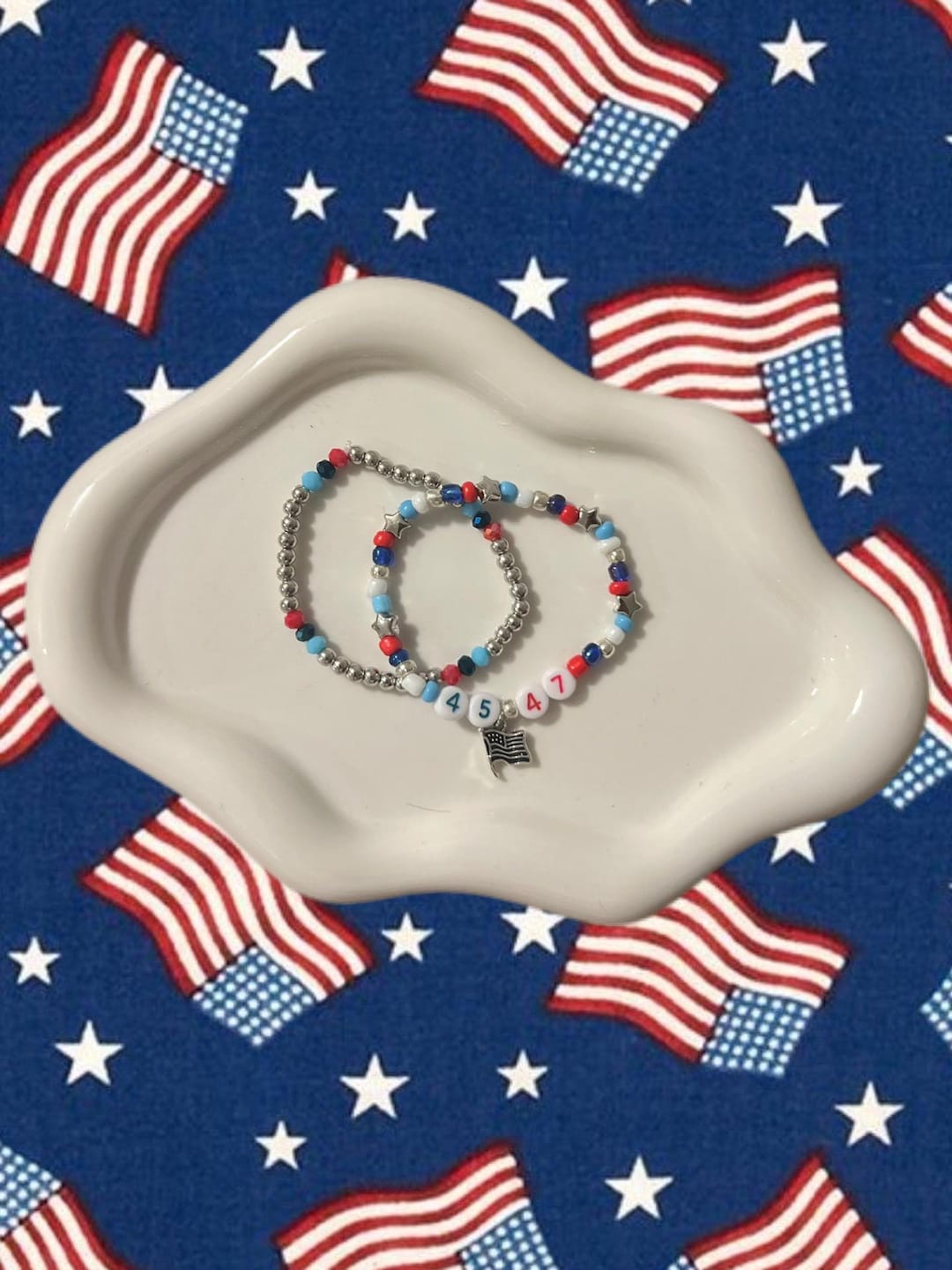 Donald Trump 45 / 47 President Stackable Bracelet Set - Etsy