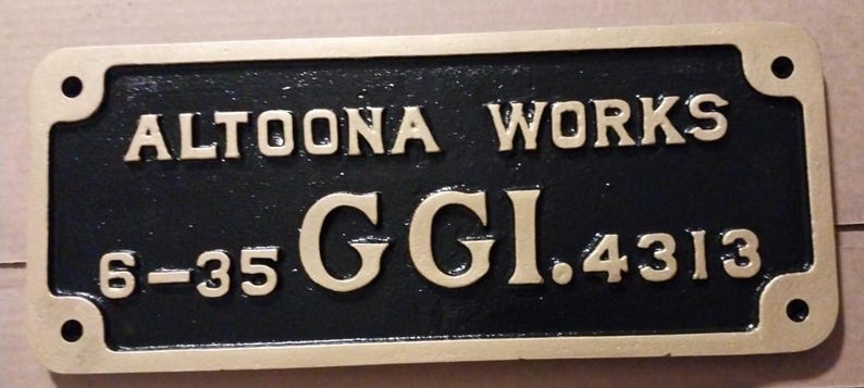 Altoona Works Builder Plate - Etsy