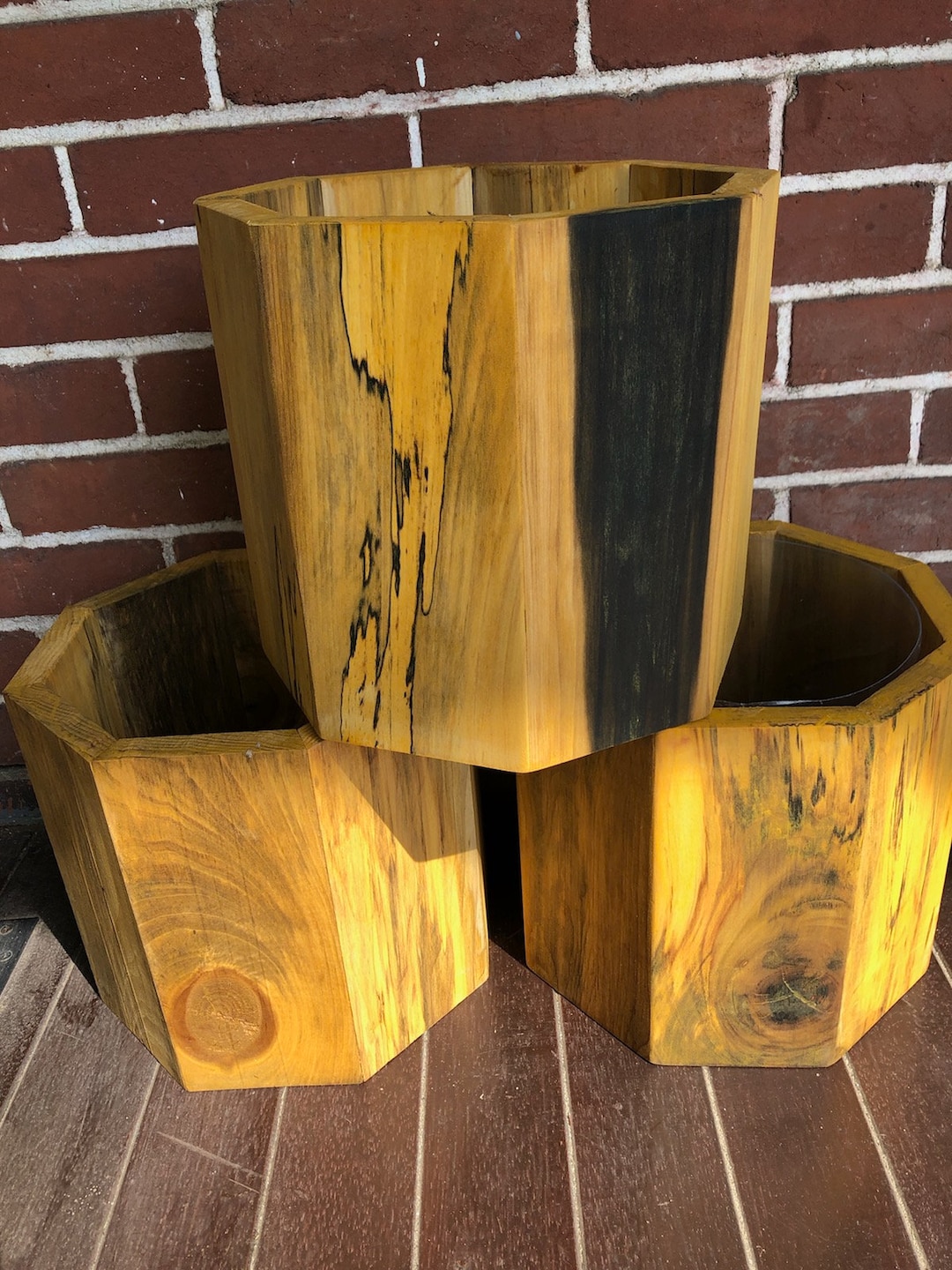 Unique Octagon Planters - Etsy