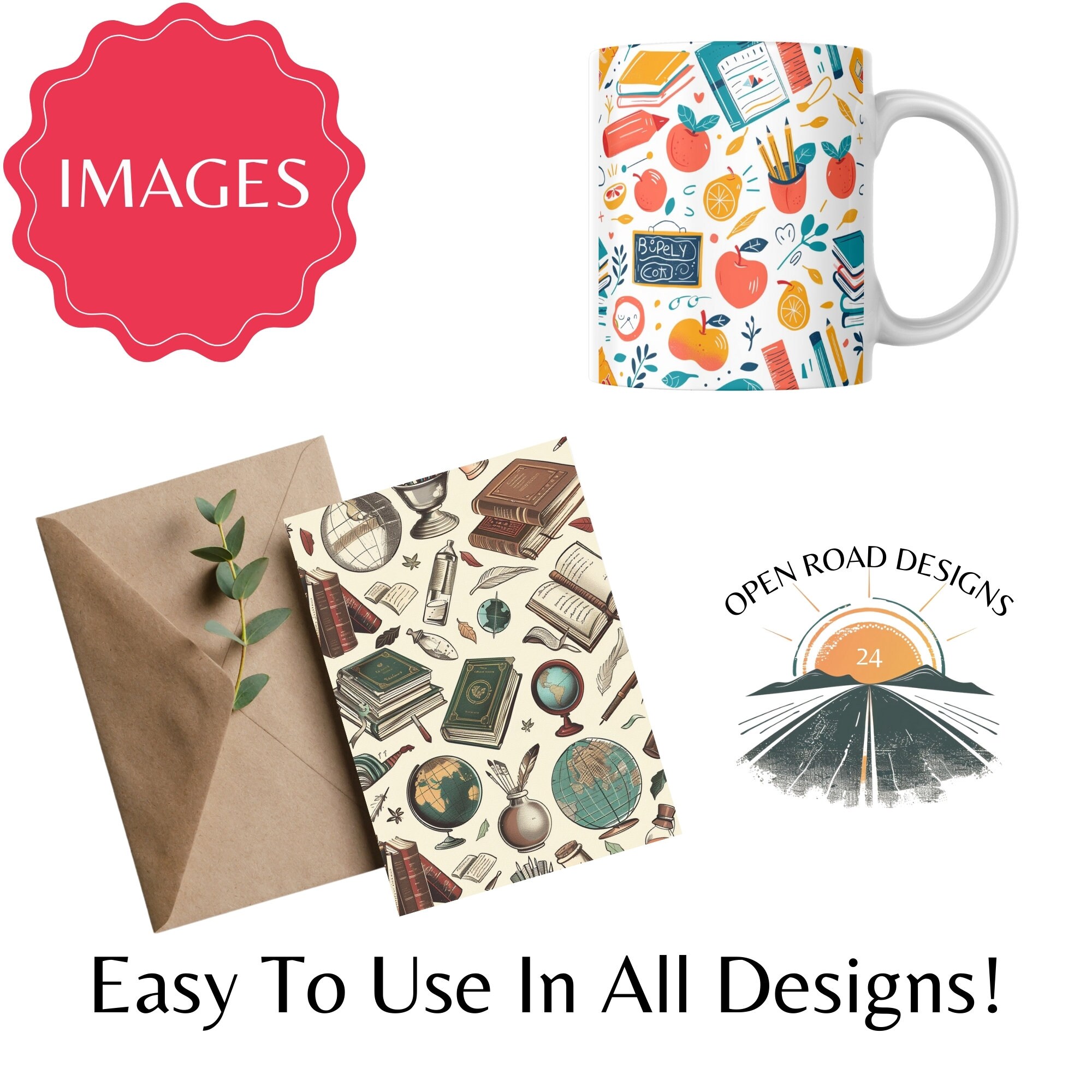 School Teacher Seamless Pattern | Learning in Color: Vibrant Teacher ...