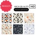 Nordic Flowers Minimalist Seamless Pattern Designs | Digital Paper for ...