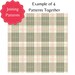 Sage Green Plaid Seamless Pattern Collection - Unique Designs for ...