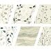 Nature Inspired Line Art Seamless Pattern Collection | Minimalist ...