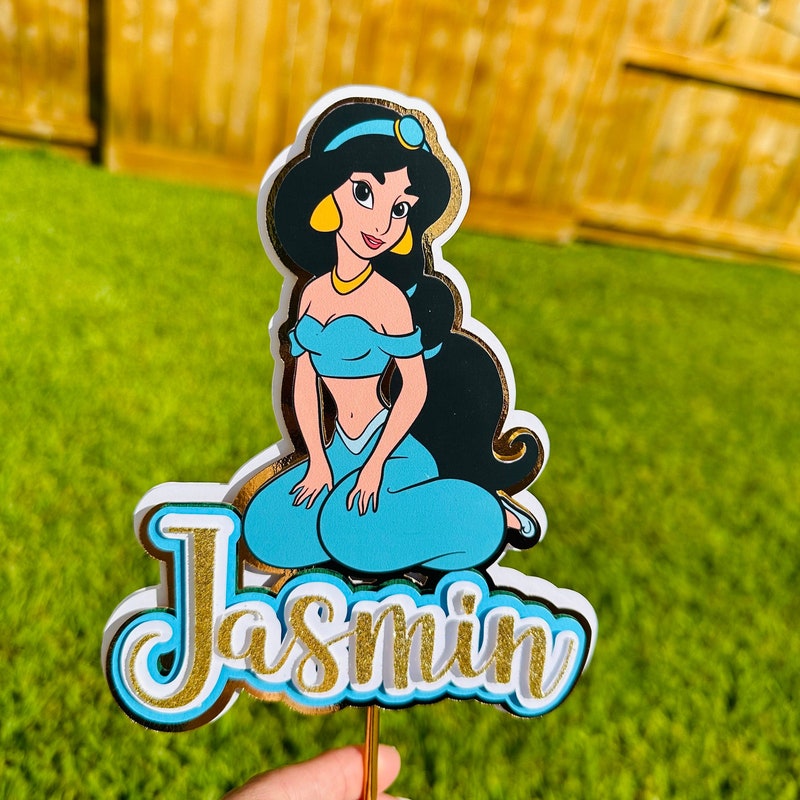 Jasmine Cake Topper - Etsy